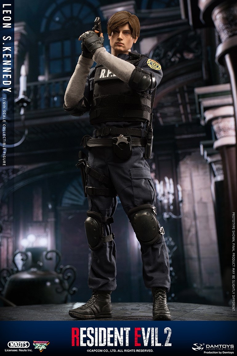 toyhaven: Preorder DAM TOYS 1/6 scale Resident Evil 2 Leon S. Kennedy ...