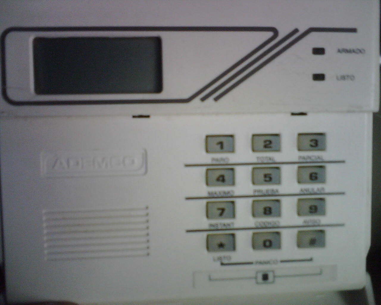 4110/4110 DL ADEMCO ~ Todo sobre Alarmas