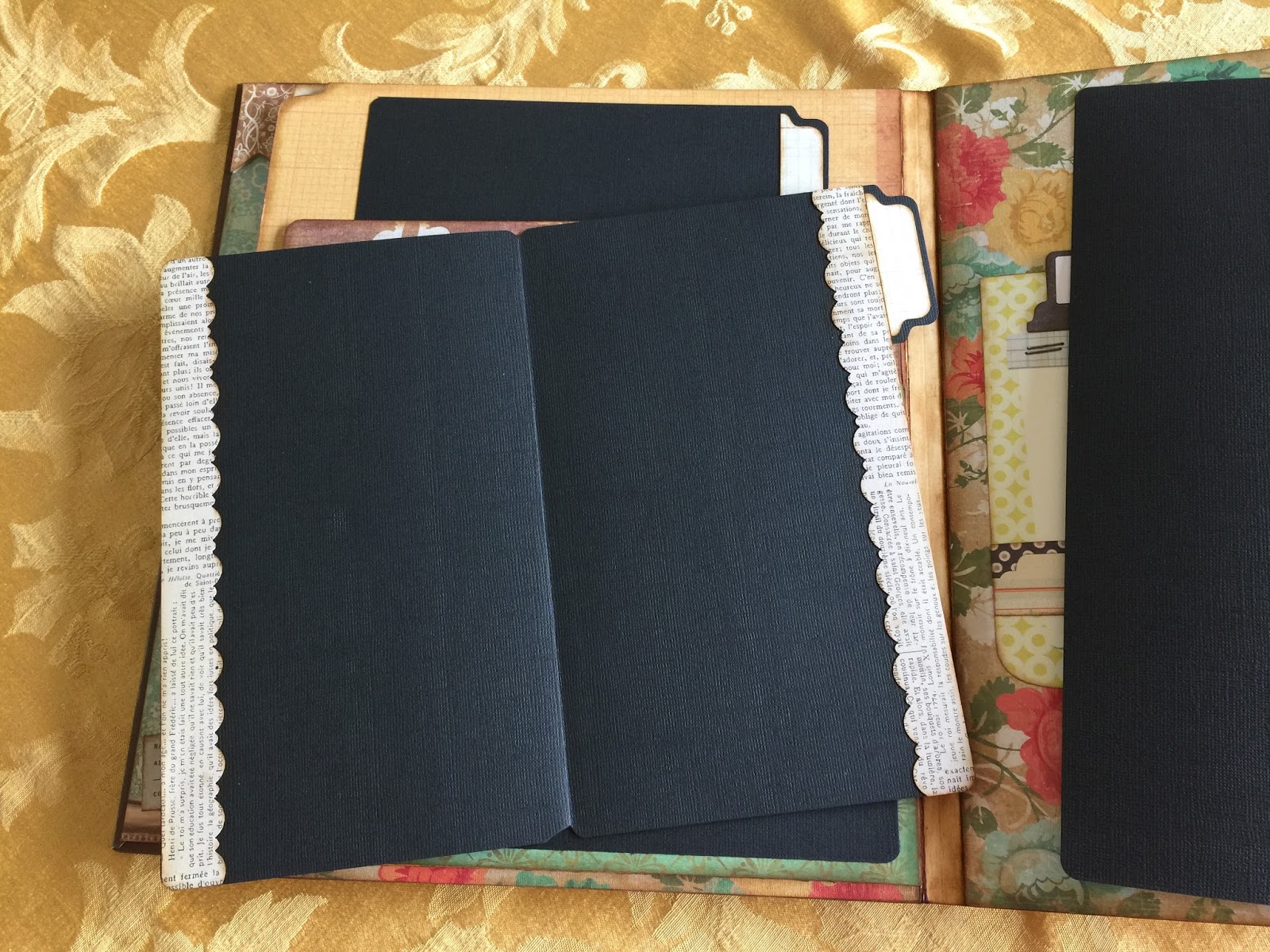 A Creative Operation: "Memories" File Folder Album, Part 3