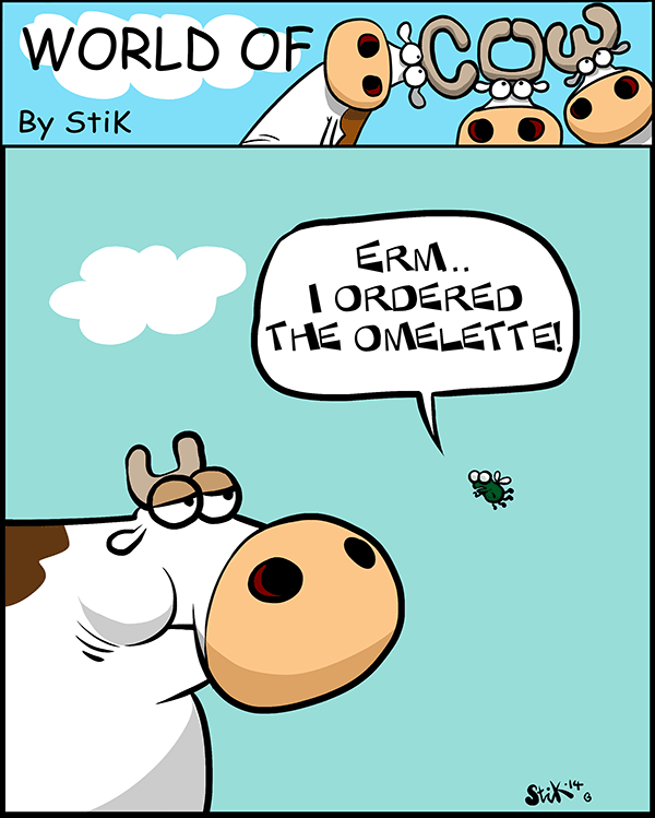 The Cartoonist known as StiK: Worlds of Cow