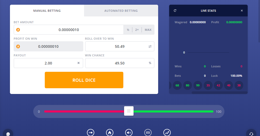 Tutorial 2: Dapatkan dengan Primedice ~ Sentuh Hati