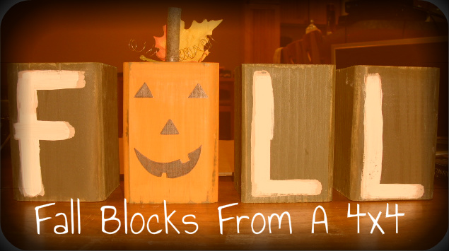 Hand Krafted Creations: Fall Blocks