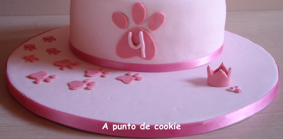 A punto de Cookie: Pastel Pantera Rosa