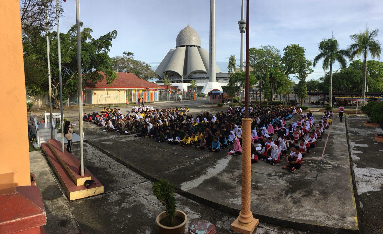 SMK LABUAN 2018: PERJUMPAAN KOKUM UNIT BERUNIFORM 1