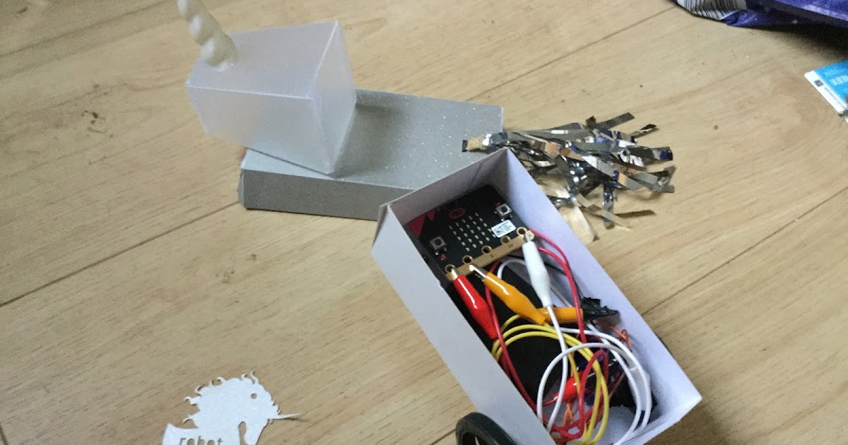 Robots and Physical Computing: Robot Unicorn, python and a microbit
