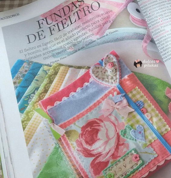 dulces pilukas: Fundas fieltro en Labores del Hogar