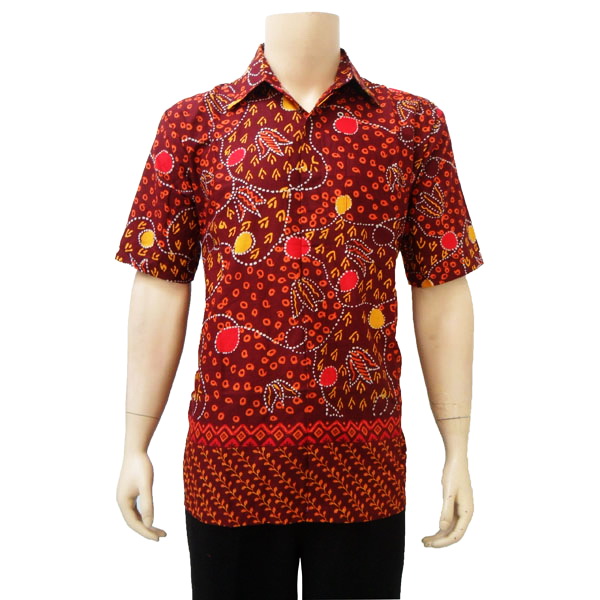 Batik Shirt Men •