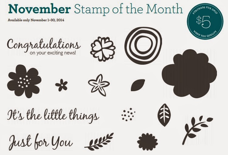 November Stamp of the Month - It's the Little Things