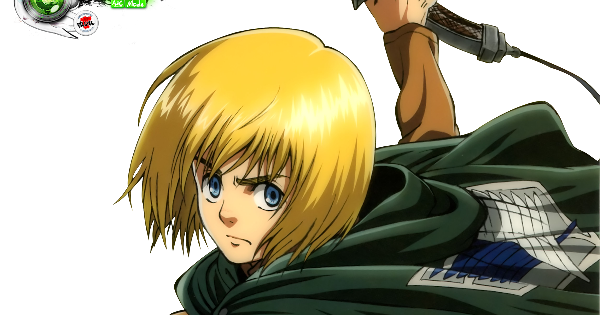 Shingeki No Kyojin Armin Arlelt Kakoiii Attack Hd Render Ors Anime