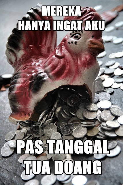 7 Meme 'Menabung ala Anak 90an' Ini Bikin Kangen Gaya Nabung Tempo Dulu