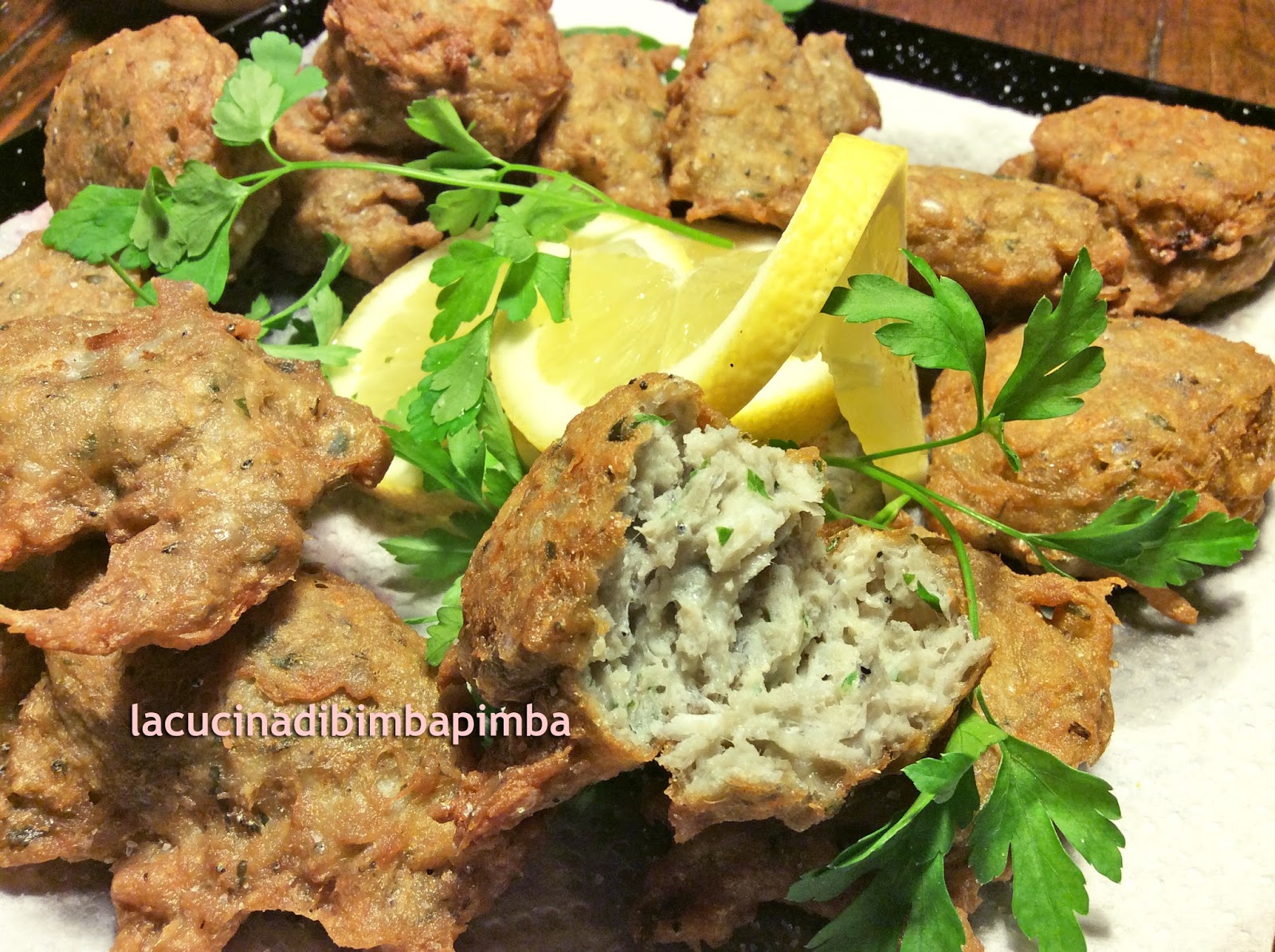 la cucina di bimba pimba: Polpette di neonata di sarde alla palermitana
