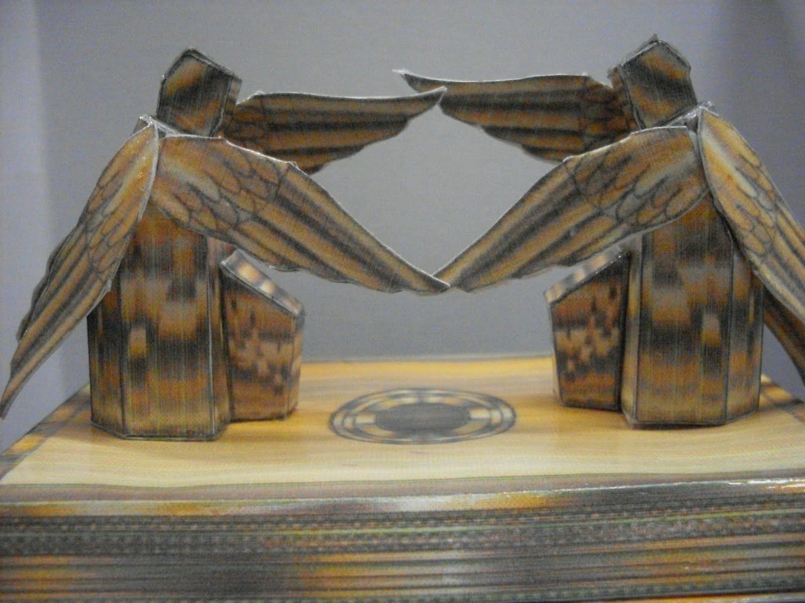 BLOG DO VÉIO ARTE EM PAPEL - PAPER MODEL E PAPER CRAFT: Arca da Aliança ...