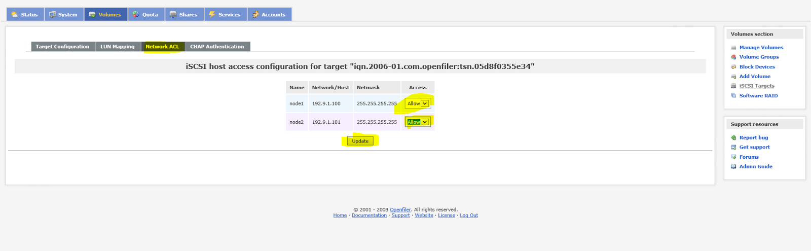 Step by Step How to Configure Shared Storage for Oracle RAC Using Openfiler
