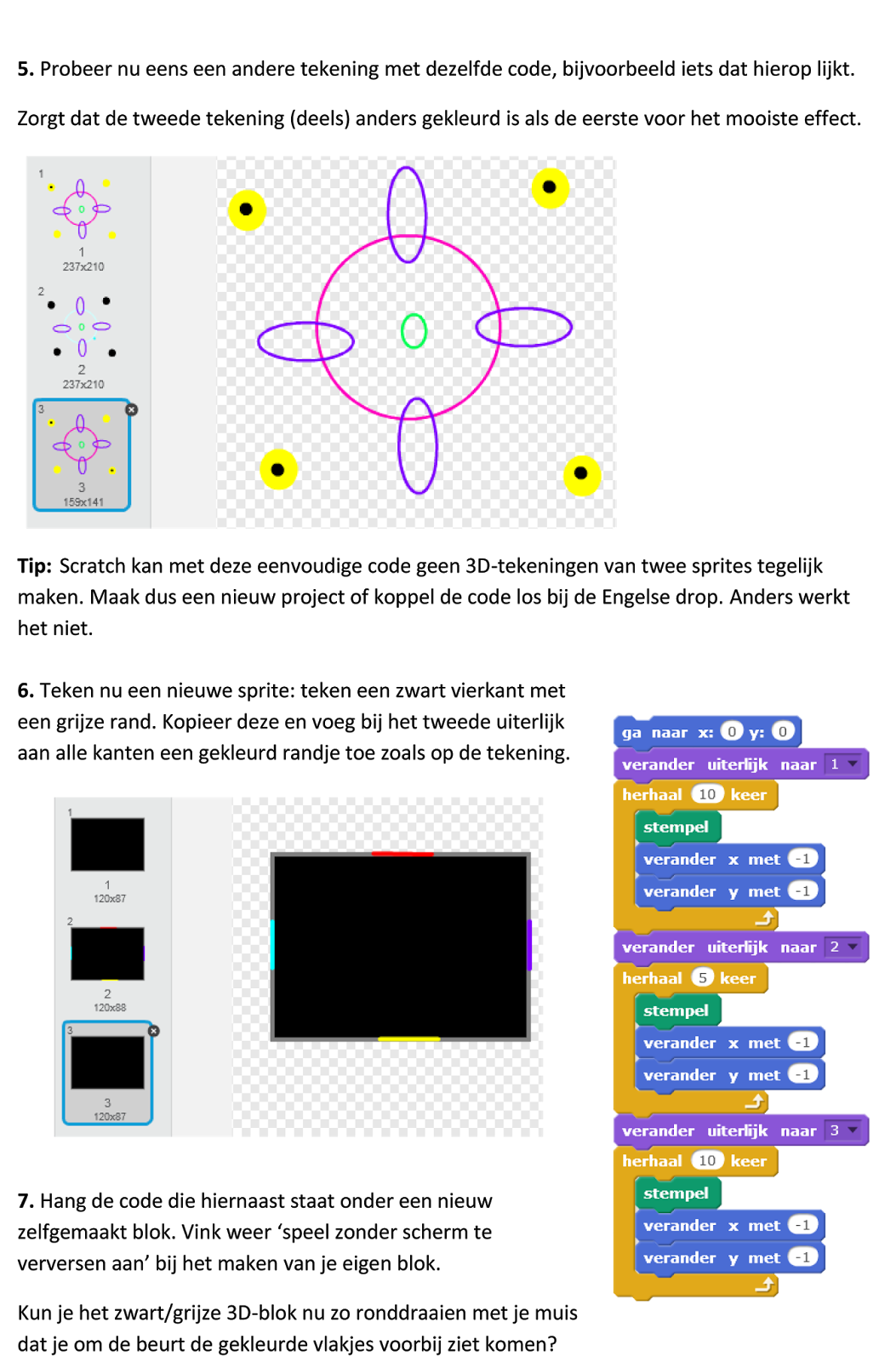 Programmeren met Scratch: Minecraft en meer: 3D-tekeningen maken in Scratch