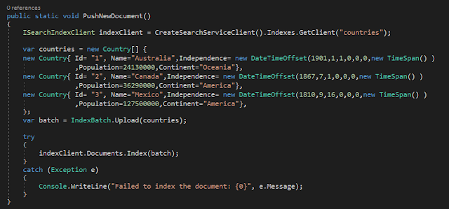 Mario Alejandro Loza Armand Ugon: Build your own C# search Engine using ...