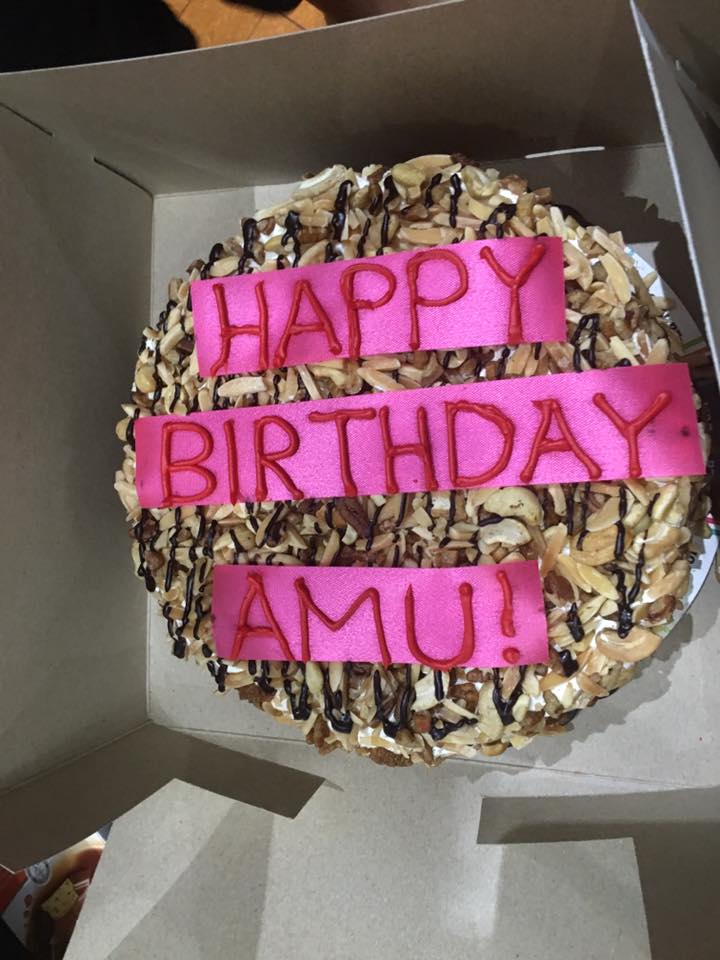 Birthday Name Cake: 2016