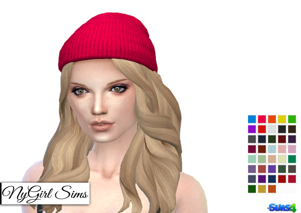 NyGirl Sims 4: Knitted Beanie Edit