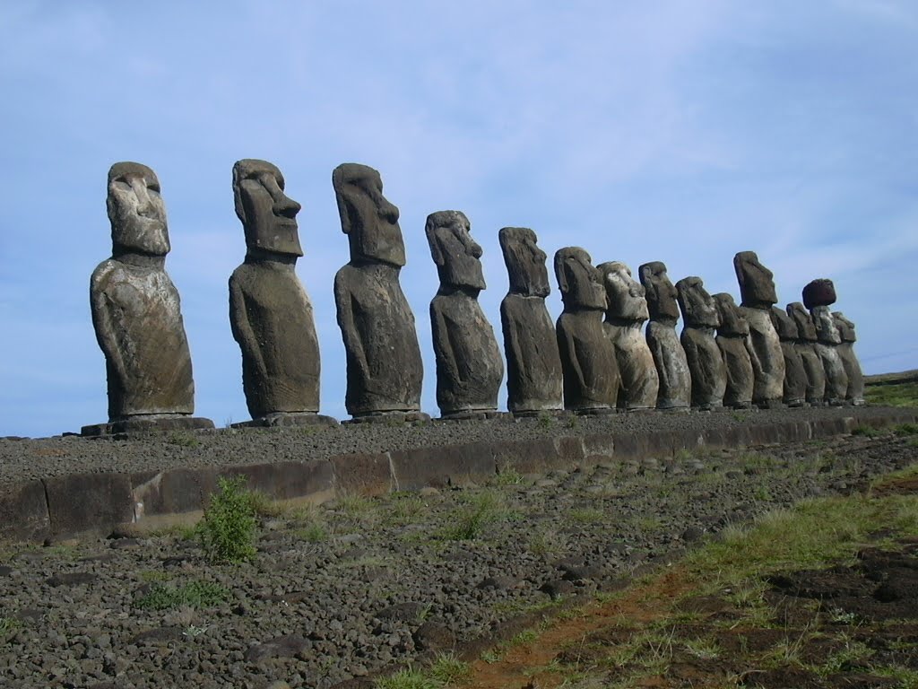 LA VERDAD SOBRE LOS MOAI DE LA ISLA DE PASCUA... ¿QUIÉN CONSTRUYÓ LOS MOAI?
