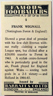 NFFC Cards & Stickers: Barratt & Co Famous Footballers Series A13 Frank ...