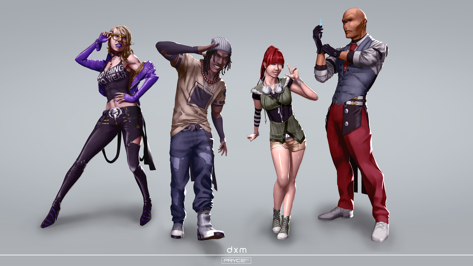 Seduced by the New...: Character Concept Art: The DXM