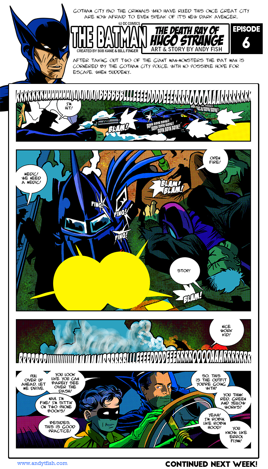 NEW BATMAN COMIC STRIP