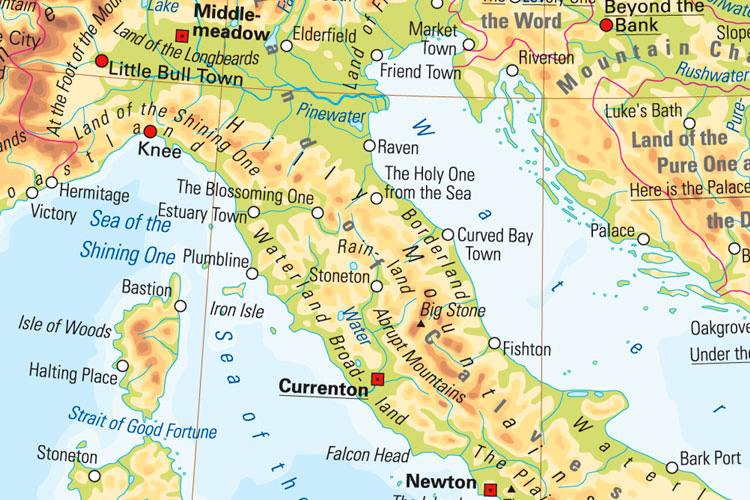 Online Maps: The Atlas of True Names