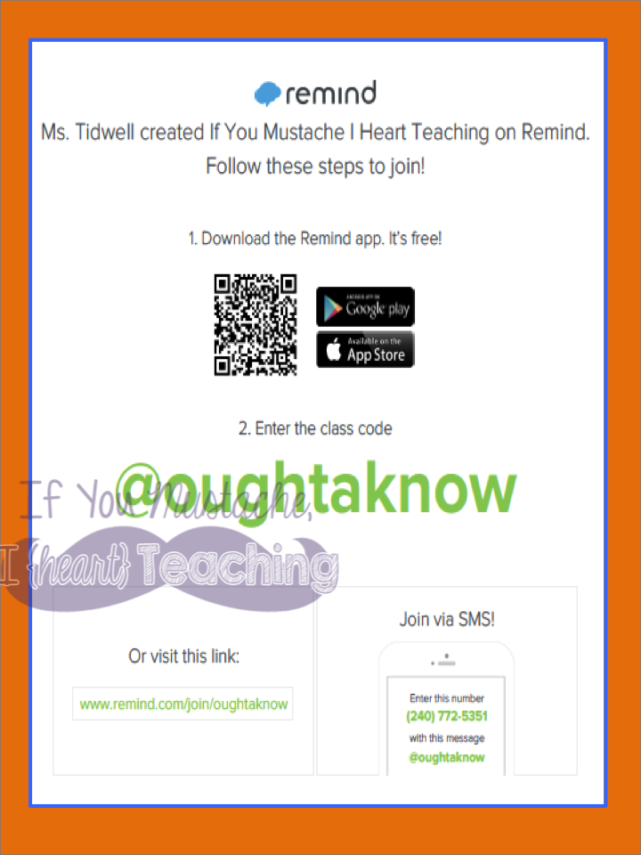 if you mustache i heart teaching: You Oughta Know About....