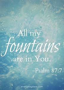 My Strength: Psalm 87 - "Different"