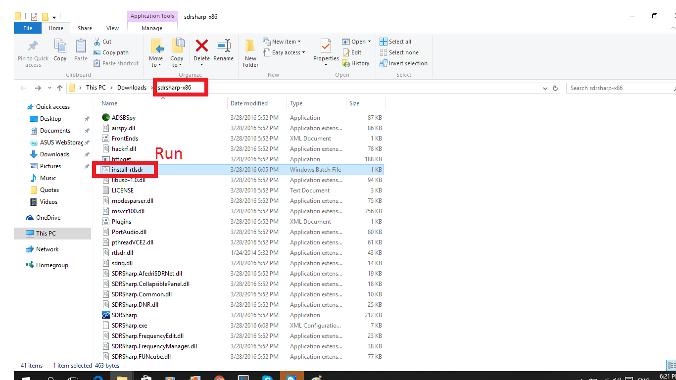 ZR6AIC: How to install SDR# SDRsharp on Windows