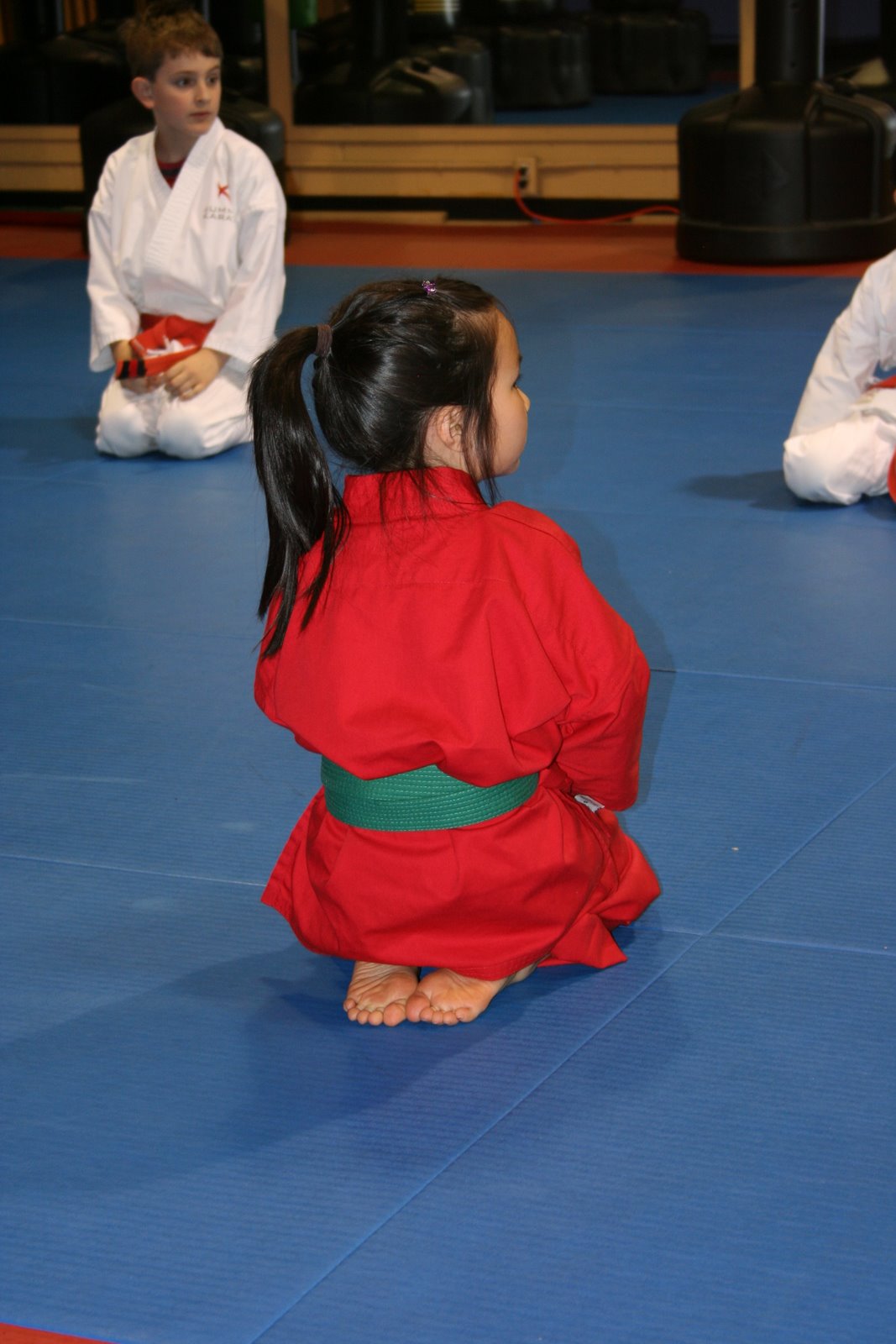 Little Fish: Karate fish