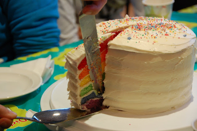 Pundelina Kafoops lives here: I made awesome rainbow cake
