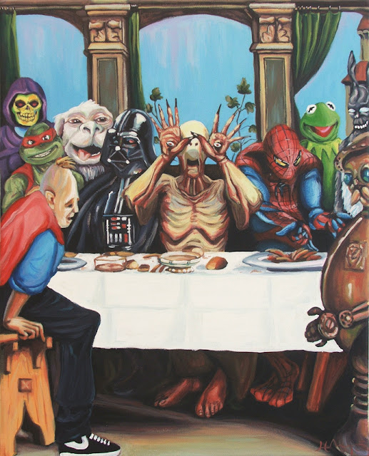 Spaceships and Spice: Pop-Reinterpretation of Classic Paintings With ...