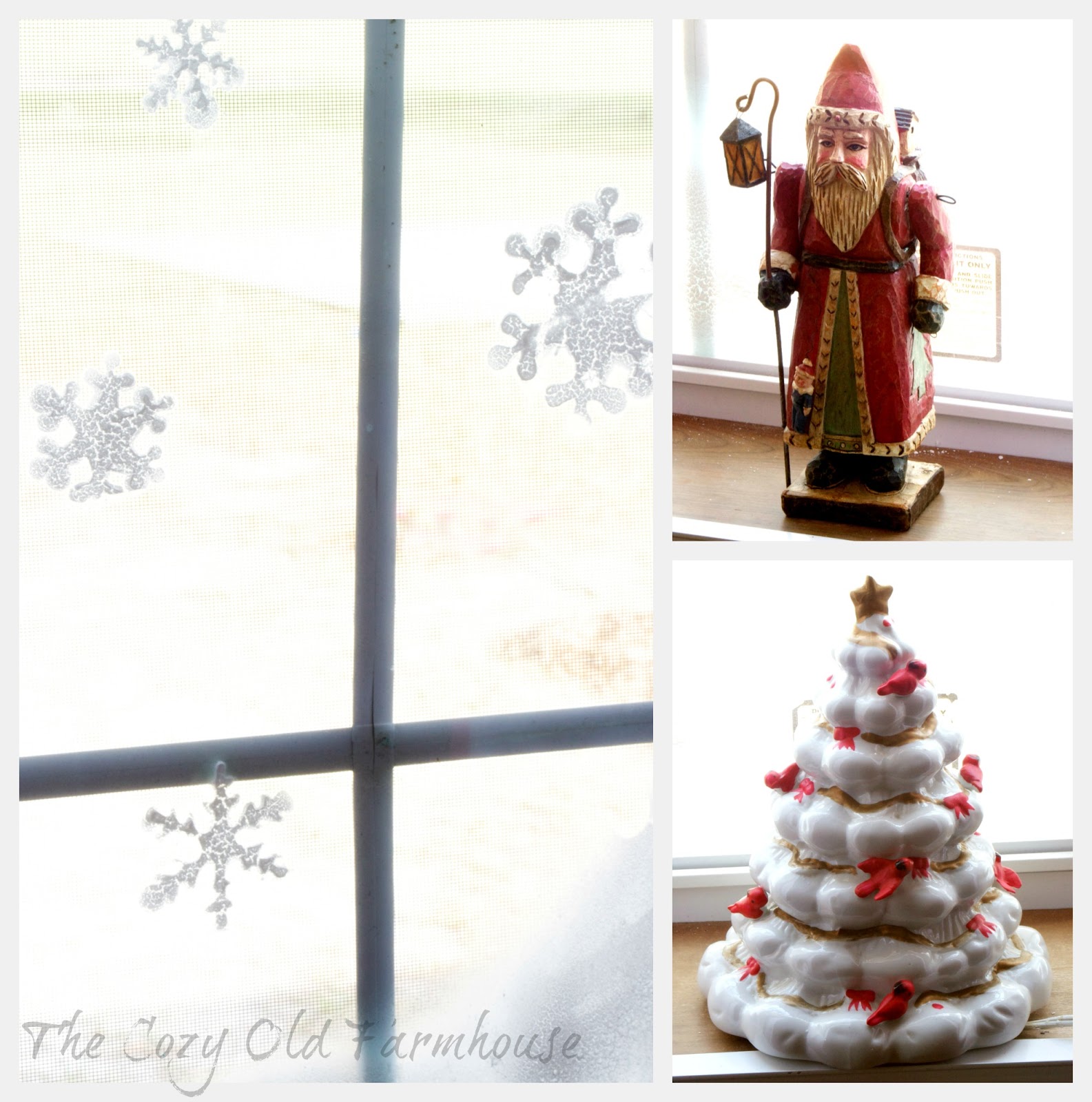 The Cozy Old "Farmhouse": Red and White Nordic Christmas Decor