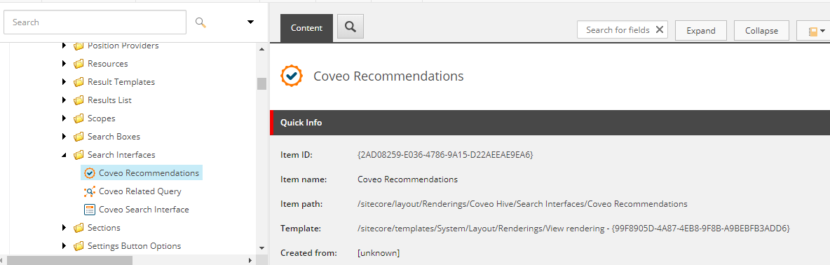 How to implement recommendations using Coveo for Sitecore Hive