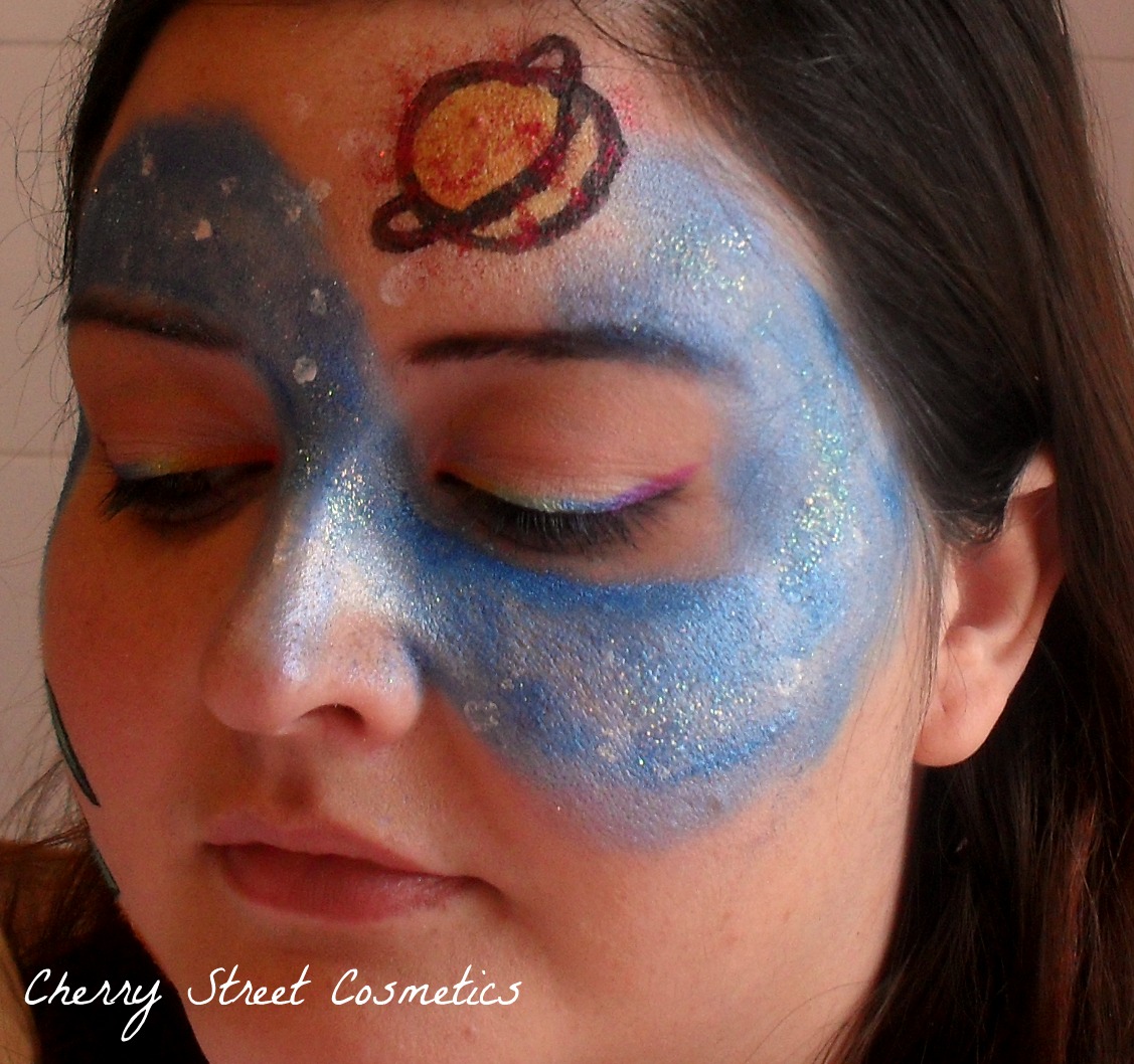 ILoveDawsonsCreek: Face Paint/Art Friday: Space Inspired
