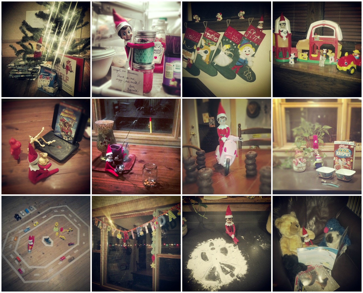 The Mother Load: All Elf-ed Up. {Elf on the Shelf: Days 1-12}