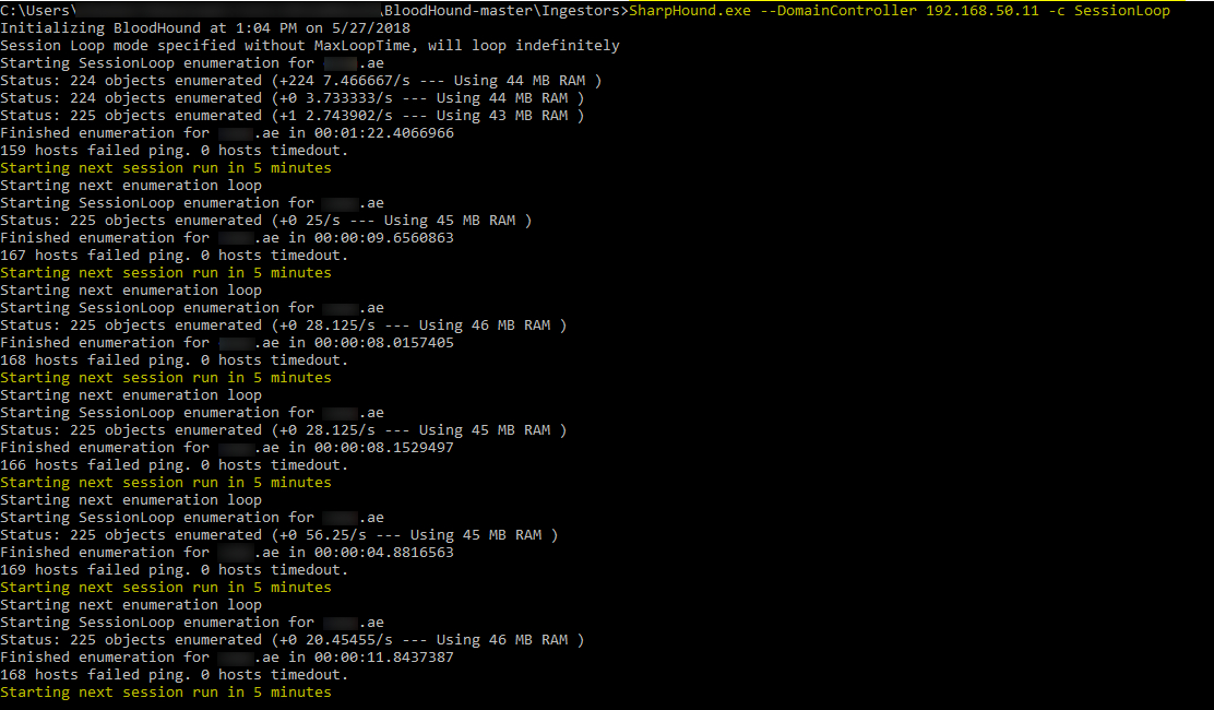 Mapping Network using Sharphound