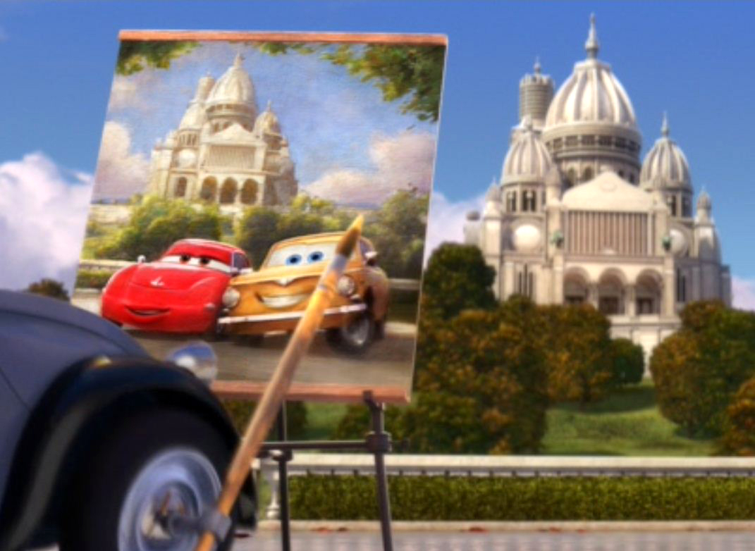 "Cars 2" movie from Pixar/Disney had a lot of small details of ...
