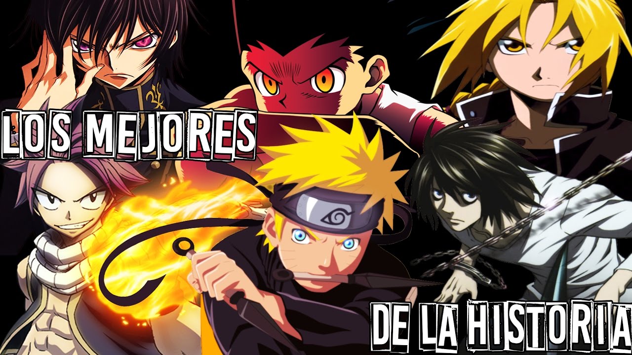 Top de los 20 Mejores Animes: SHONEN, SHOJO Y GORE : LISTA DE LOS 20 ...