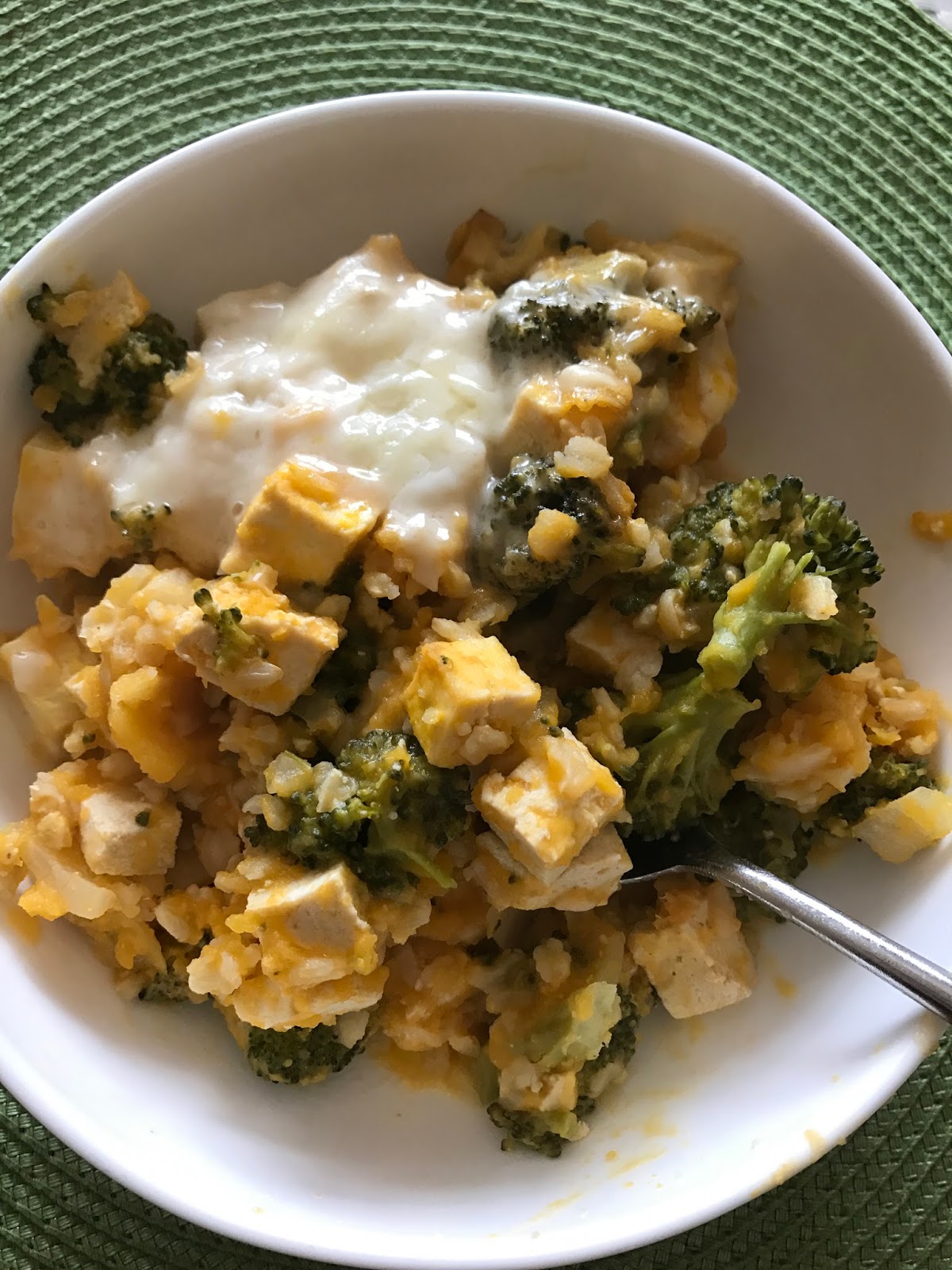 Fit and Balanced Mom: Butternut Squash Rice and Cheese Casserole