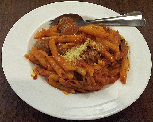 (Eat to Live) or (Live to Eat): Penne