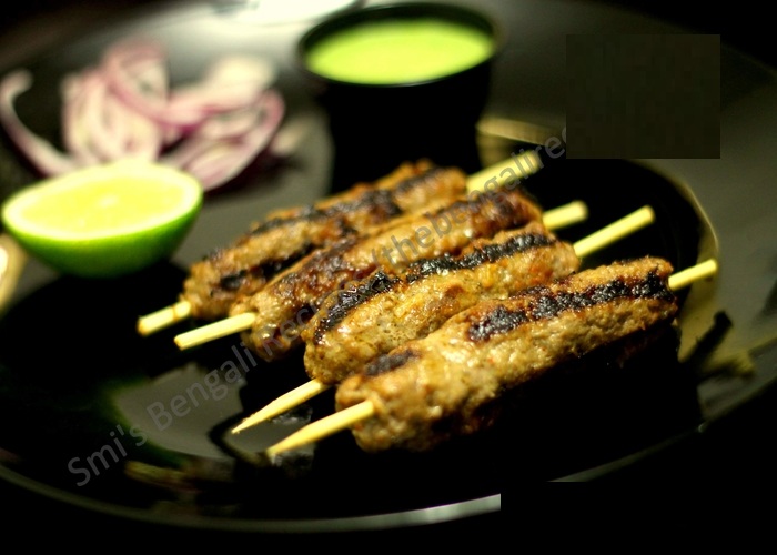 Mutton Seekh Kabab - Recipe and toys