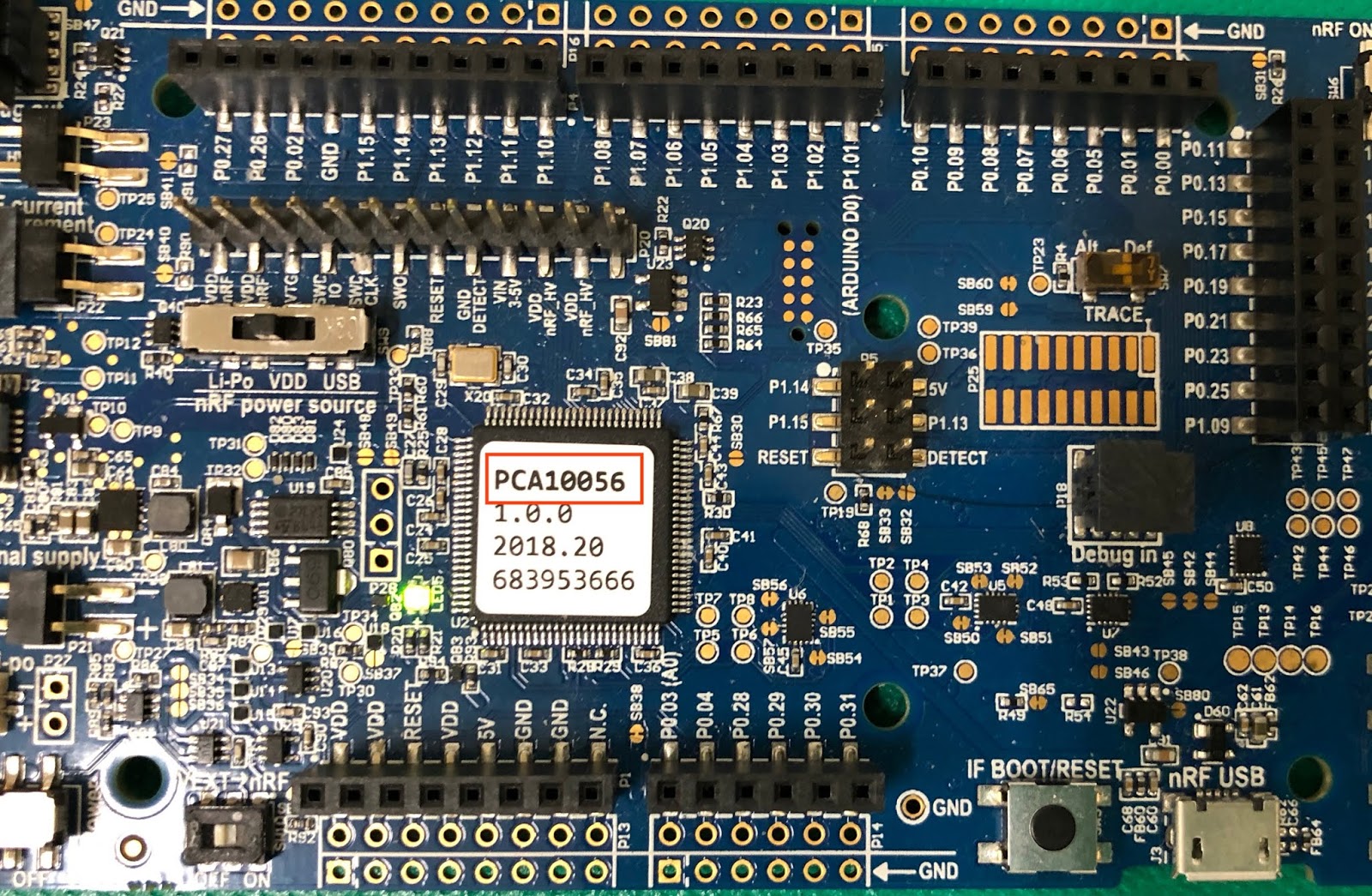 Nordic Bluetooth & WiFi Module: How To Use MDBT50Q Demo Board (MDBT50Q-DB-40 / MDBT50Q-DB-33)
