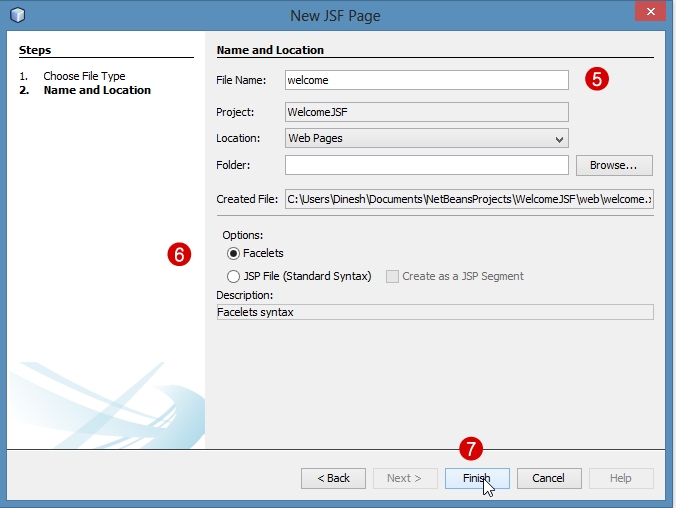 How to Create Your First Java Server Faces (JSF) Web Application ...