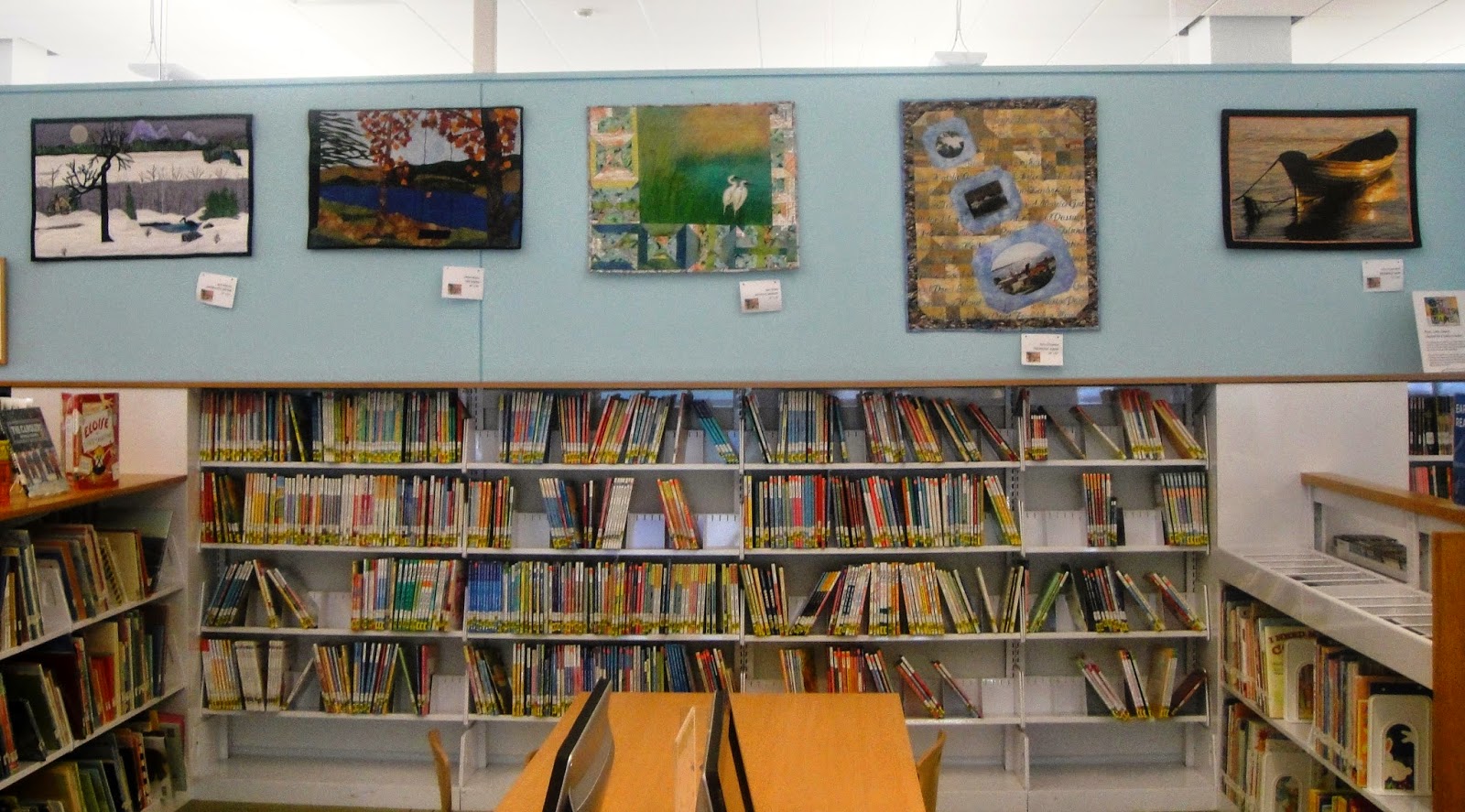 RANA QUILTS: Quilts at the Public Library