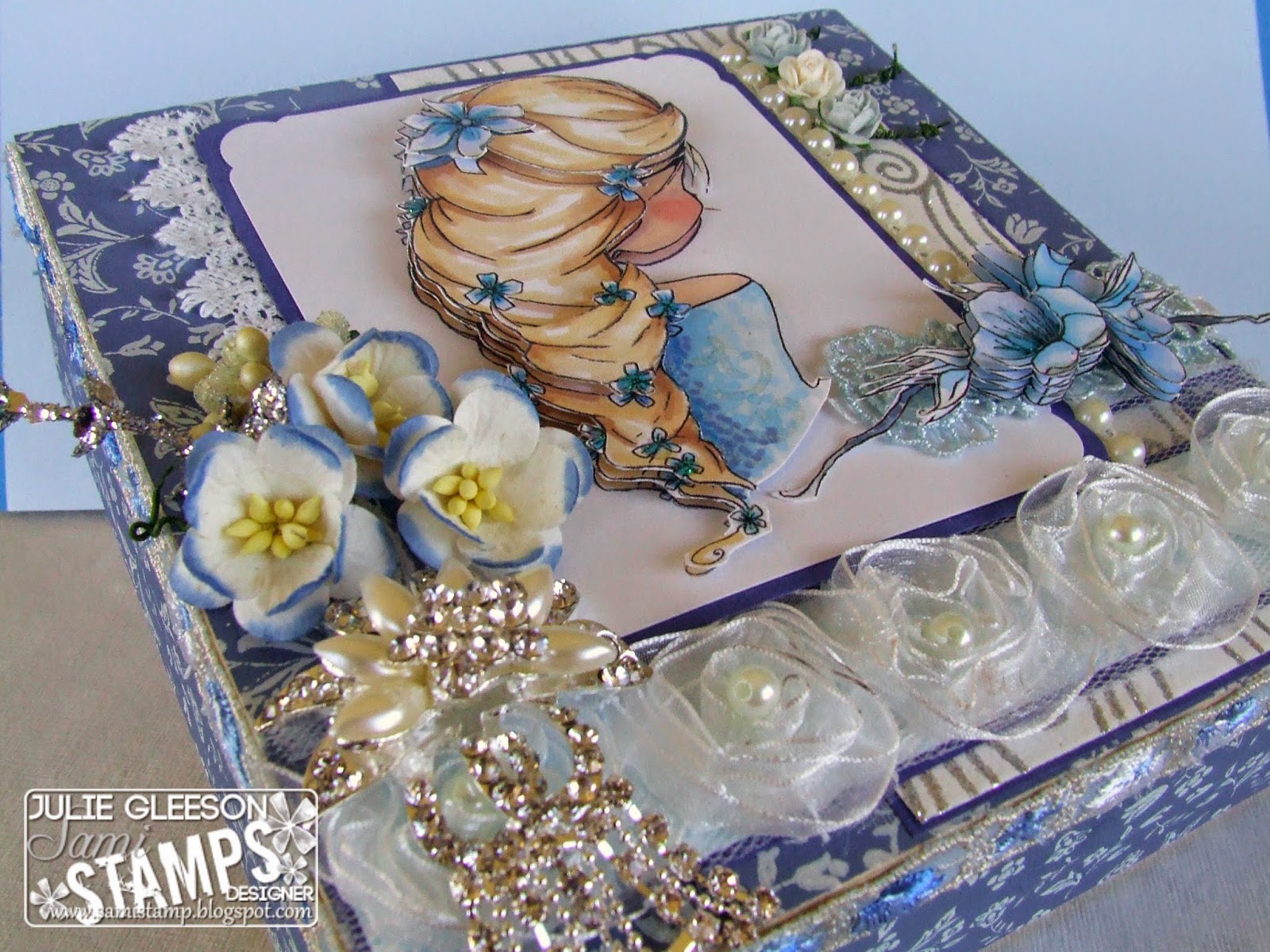 Something Beautiful By Julie: Spring Flowers at Sami Stamps Elsa from ...