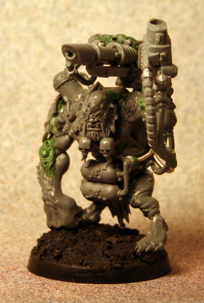 Warhammer In Progress: Nurgle Obliterators - Skaven Rat Ogre Conversion ...