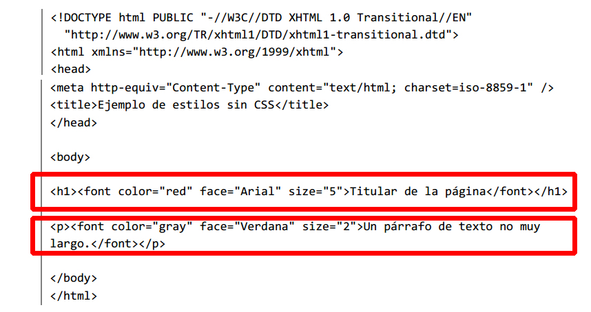 HTML5: 1- CSS Básico Comienzos