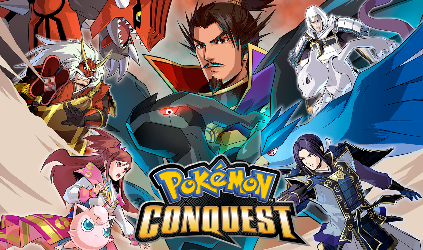 Novas Imagens: Pokemon Conquest | A Casa do Cogumelo