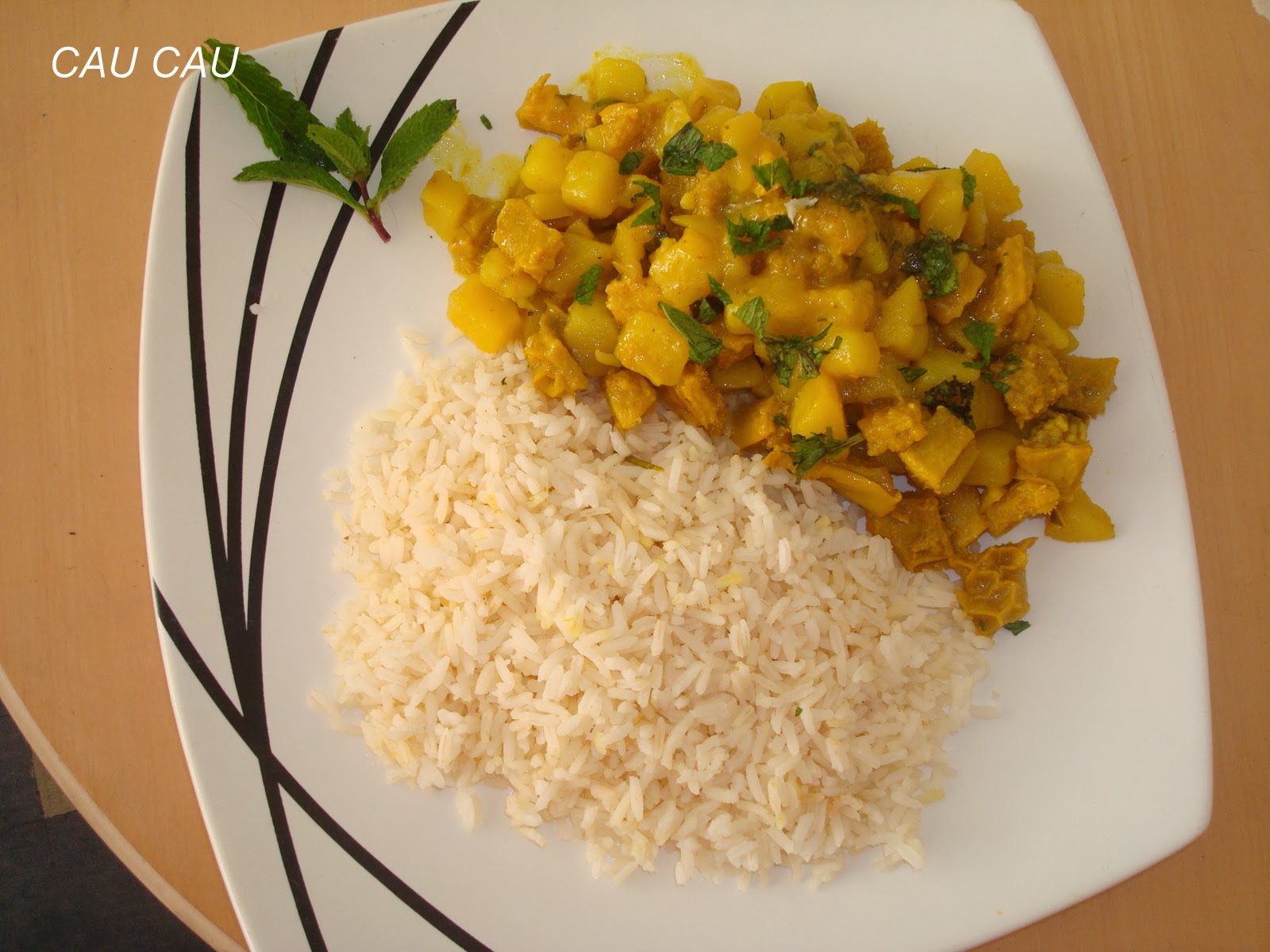 SABORES DE MI TIERRA Y DEL MUNDO: CAU CAU